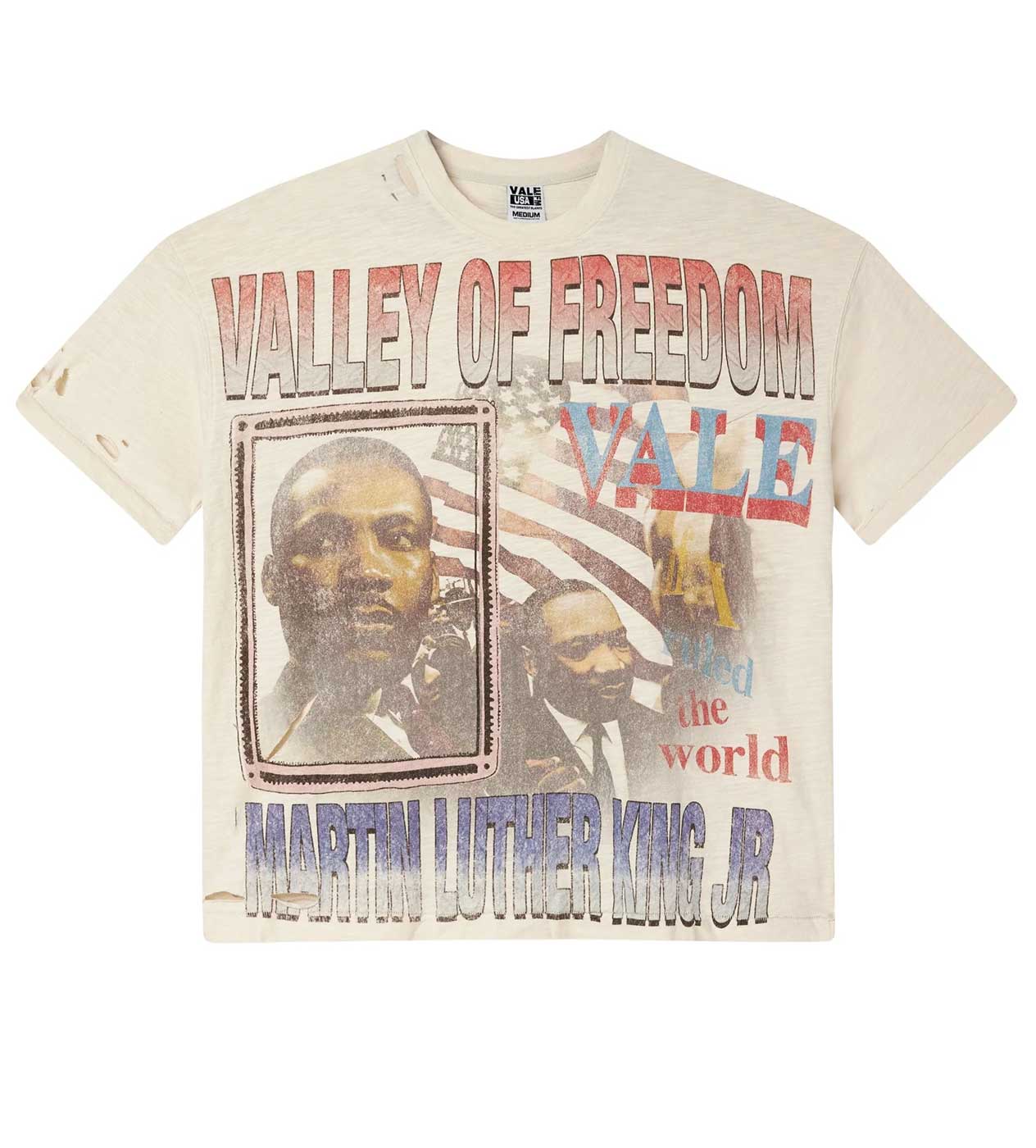 Vale forever Freedom Tee Cream – Heaven Sneaker Shop